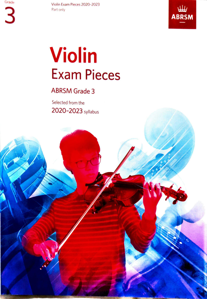 ABRSM Violin Exam Pieces 2020-2023 Grade 3 (Part Only) – Braganzas