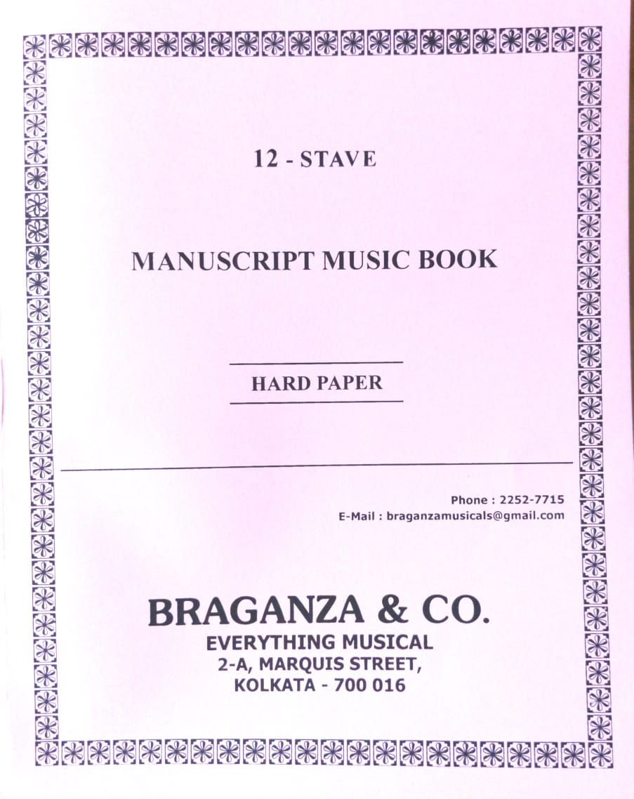 Manuscript Book (thick) – Braganzas
