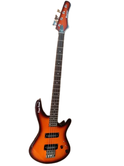 Truetone Electric Bass Guitar Orange Burst – Braganzas
