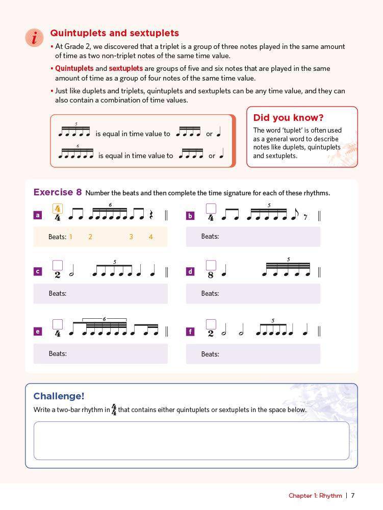 Discovering Music Theory, The ABRSM Grade 5 Theory workbook – Braganzas