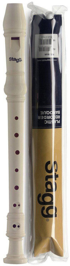 Stagg, Descant Recorder, Plastic, Baroque REC-BAR – Braganzas